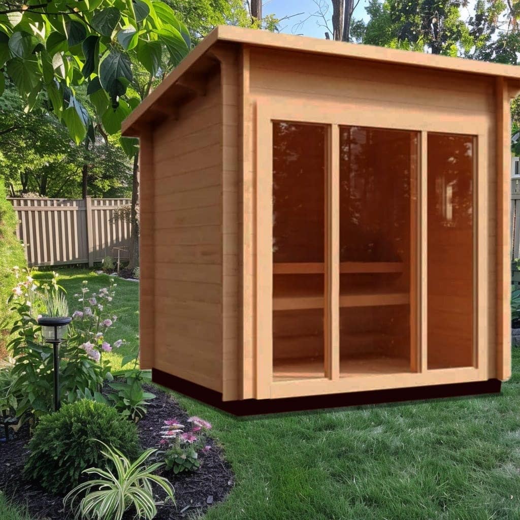 Modern Log Cabin Sauna – Rustic Charm Meets Great Comfort